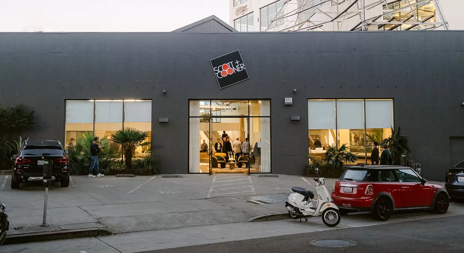 San Francisco Launch Party - Scott + Cooner modern furniture showrooms